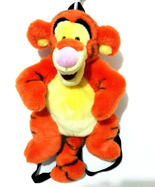 WALT DISNEY WINNIE The Pooh Tigger Backpack Bag Vintage Plush Soft ...