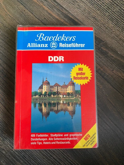 BAEDEKERS ALLIANZ REISEFÜHRER DDR mit Karte / 1989 EUR 32,99 - PicClick DE