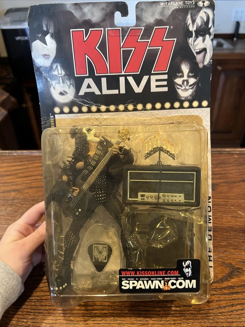 MCFARLANE TOYS KISS ALIVE Gene Simmons Action Figure In Packaging $24. ...