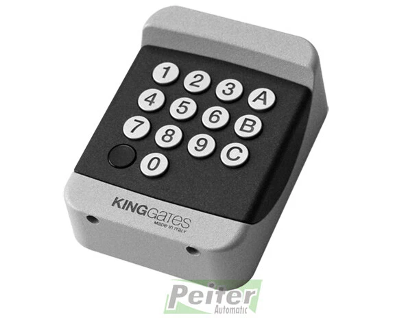 3 CHANNEL WIRELLES King Gates DIGY PAD keypad with backlight, 433,92 ...
