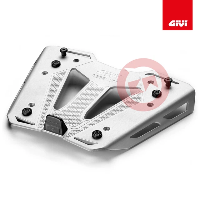 PLAQUE TOP CASE GIVI M8A Trekker Porte-Paquet Monokey Aluminium Anodisé ...