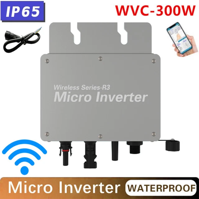 WVC 300W SOLAR Micro Inverter PV APP Monitoraggio Controllo WiFi EUR ...