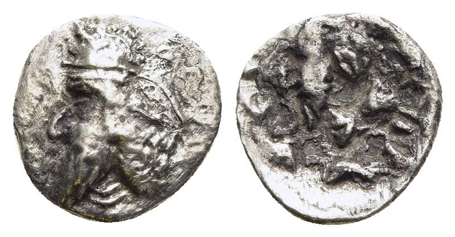 FITZ KINGS OF PERSIS OBOL PARTHIA GREEK 9mm 0,42g SILVER ±BAM409 EUR 1 ...