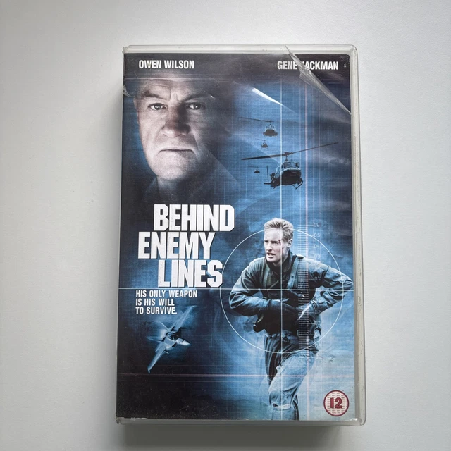 BEHIND ENEMY LINES (2001) VHS Video Tape Ex-Rental Big Box £4.36 ...