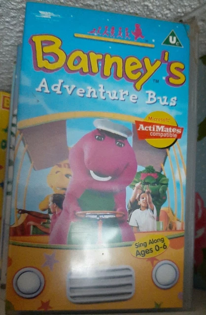 BARNEY'S ADVENTURE BUS (VHS, 2001) £10.00 - PicClick UK
