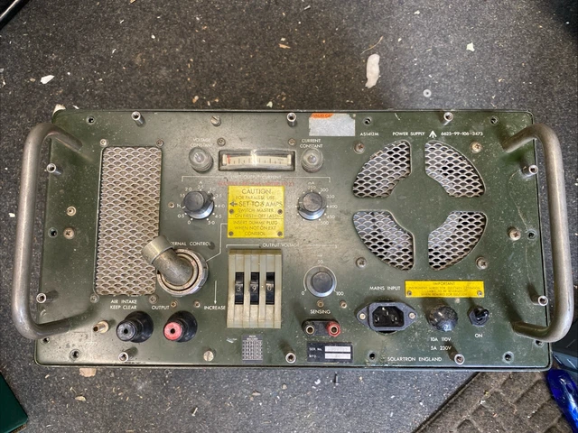SOLARTRON POWER SUPPLY - Large Partridge Transformer 6625-99-106-3473 £ ...