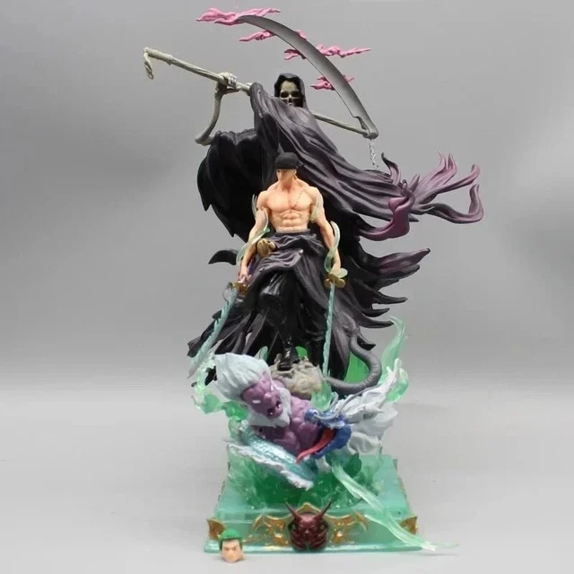 ONE PIECE ACTION Figure Roronoa Zoro Reaper 27cm EUR 65,00 - PicClick FR