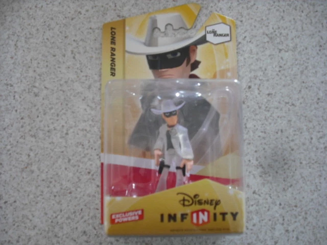 DISNEY INFINITY RARE Variant Crystal Figure With Powers The Lone Ranger ...