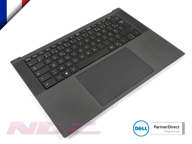 DELL PRECISION 5550/5560/5570 Palmrest Touchpad FRENCH Backlit Keyboard ...