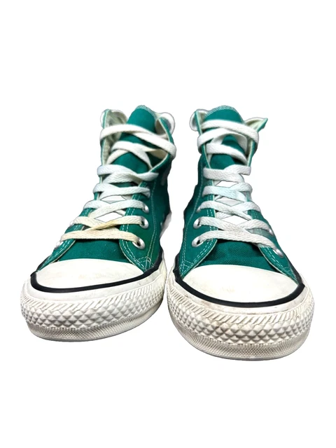 BASKETS CONVERSE CHUCK Taylor All Star M/6 W/8 vert clair haut 132310F ...