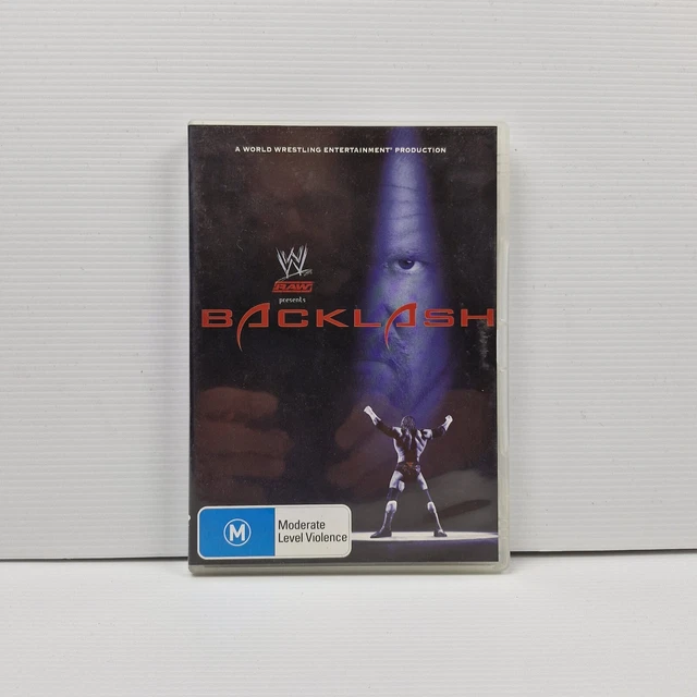 WWE RAW PRESENTS Backlash DVD 2005 World Wrestling Entertainment Region ...