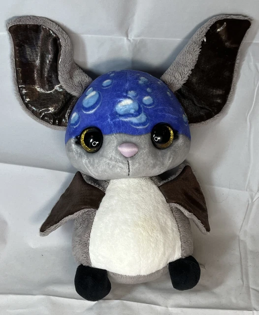 NICI NICIDOOS BUBBLE Bat Pipp plush Toy 12-16cm glitter eyes sparkly ...