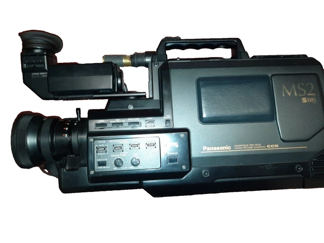 PANASONIC S-VHS MOVIE Camera £29.95 - PicClick UK