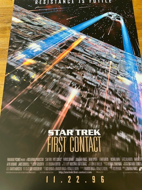 MOVIE POSTER Star Trek First Contact 430mm x 640mm (A Bit Bigger Than ...