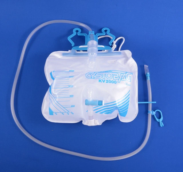 UROMED CYSTOBAG SACHET à Urine Kv 2000 Avec Baïonnette À Katheterventil ...