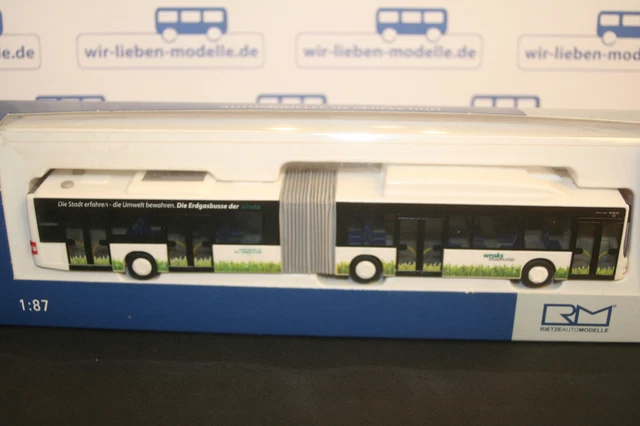 RIETZE 67245, MAN Lions City G, Erdgasbusse Wiener Neustadt, neu, OVP ...