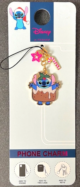 DISNEY LILO & Stitch Phone Bag Charm Keyring Xmas Gift Stocking Filler ...