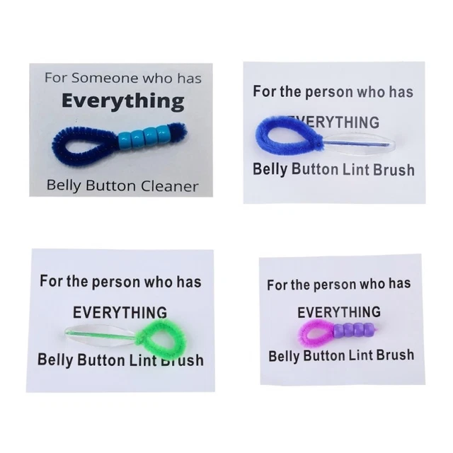 NAVELS CLEANING BRUSH Belly Button Cleaner Face Brush for Exfoliates ...