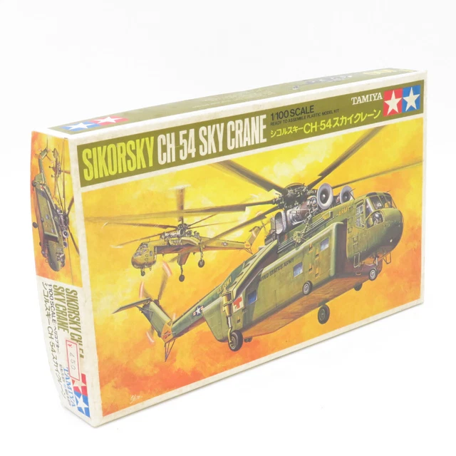 TAMIYA SIKORSKY CH 54 GRUE SKY ÉCHELLE 1/100 kit modèle plastique ...