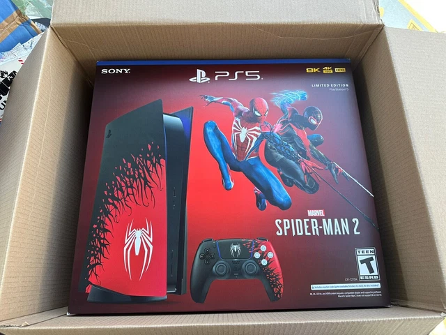Sony Playstation 5 Console Marvels Spider Man 2 Limited Edition Bundle