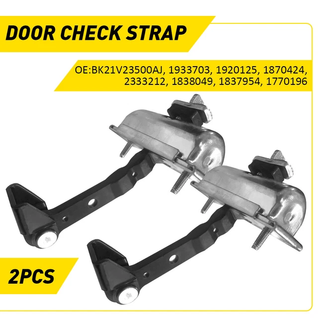 2X FRONT DOOR Check Strap Hinge For Ford Transit Custom V362 Mk8 2012 ...