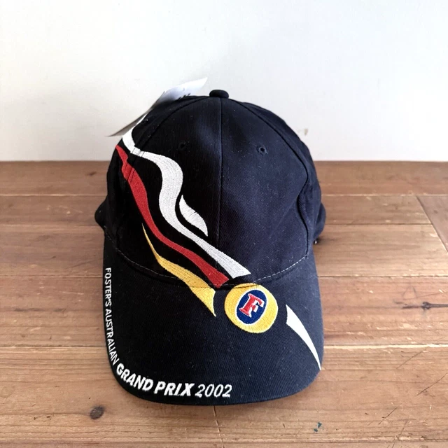F1 FOSTERS AUSTRALIAN Grand Prix 2002 Hat Cap Memorabilia New Tags ...