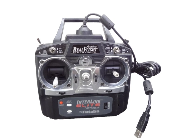 REALFLIGHT INTERLINK ELITE USB R/C Flight Simulator Controller by ...