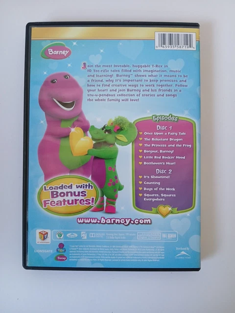 BARNEY MOST LOVEABLE Moments (DVD) - 2 Disc Collection $16.50 - PicClick CA