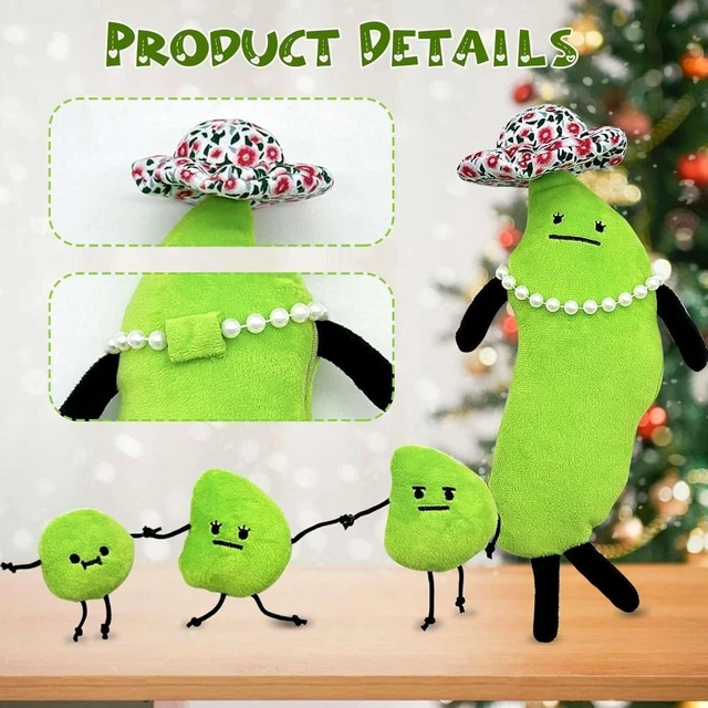 EDAMAME FAMILY DOLL Cute Stuffed Soft Toy New Christmas Gift £12.67 ...
