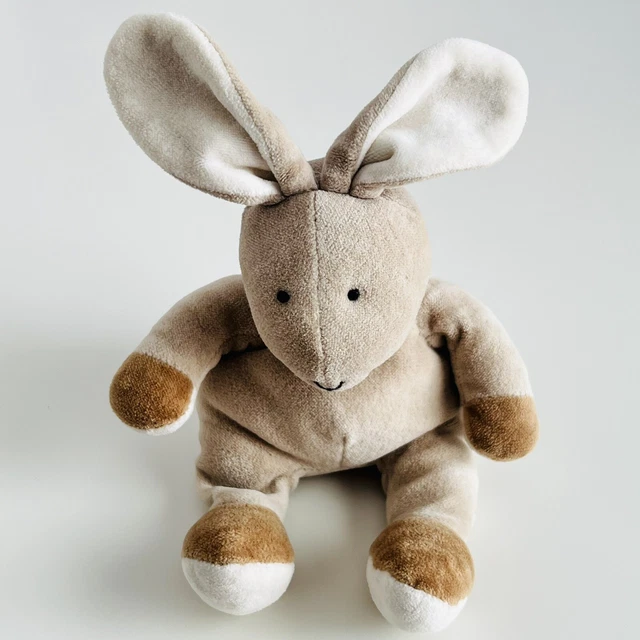 VINTAGE JELLYCAT RUMBLE Tumble Bunny Rabbit Brown Soft Toy Teddy Bear ...
