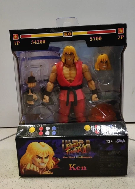 STREET FIGHTER 2 Ken Action Figure Scale 1:12 Jada EUR 39,99 - PicClick IT