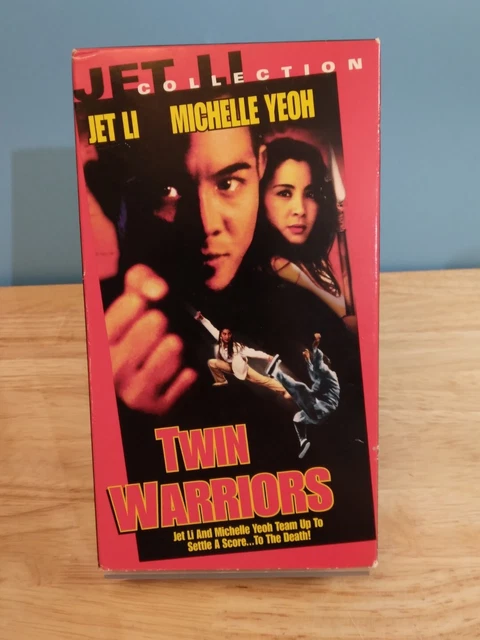TWIN WARRIORS VHS Video Jet Li Michelle Yeoh Martials Arts £9.25 ...