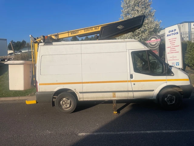 FORD TRANSIT CHERRY picker £4,000.00 - PicClick UK