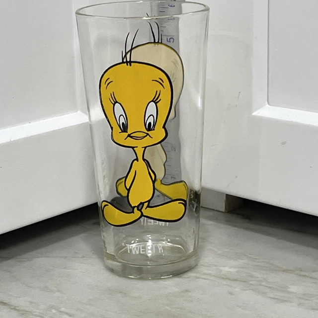 VINTAGE 1973 TWEETY Bird Pepsi Collector Glass Series Looney Tunes ...