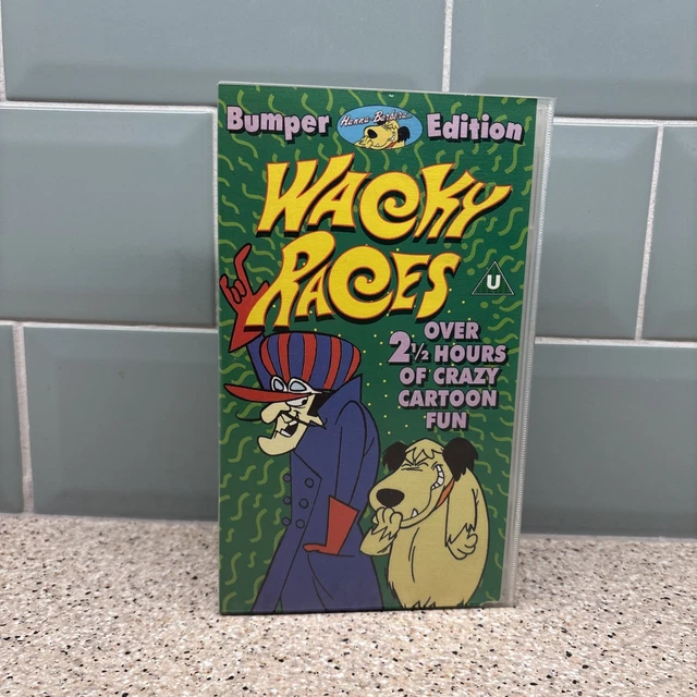 WACKY RACES BUMPER Edition (1996) VHS Video Tape 2.5 Hours Of Crazy ...