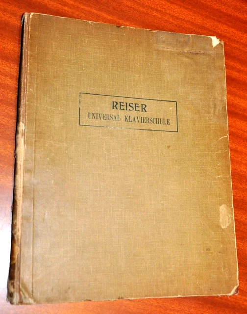 RECUEIL DI SPARTITI, Fr H Reiser Scuola Pianoforte Teoria Pratica Met ...