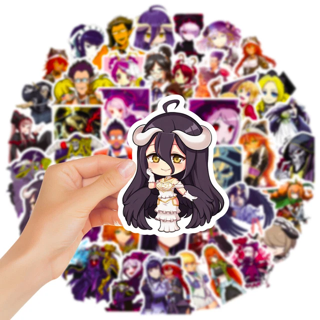 Overlord Albedo Waterproof Vinyl Decal Stickers Laptop Bottle Phone