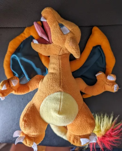 ANCIENNE PELUCHE POKEMON Dracaufeu année 2000 - Peluche Vintage Pokemon ... ANCIENNE PELUCHE POKEMON Dracaufeu année 2000 - Peluche Vintage Pokemon ...