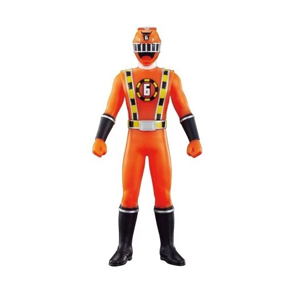 RESSHA SENTAI TOQGER Sentai Hero Series 06 ToQ 6gou Figure Bandai ...