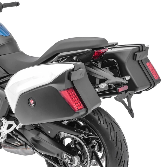 SET PANNIERS + rack for Honda Crossrunner / Crosstourer PX74WT £289.98 ...