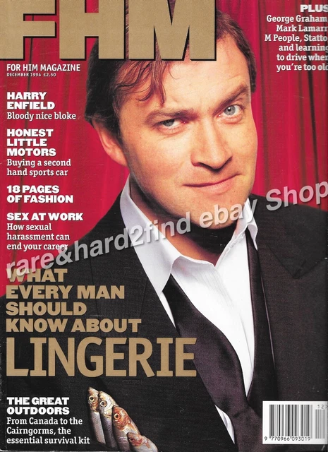 VINTAGE FHM (FOR Him) UK Magazine Harry Enfield Cover December 1994 No ...