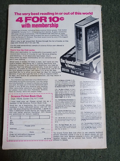 JANUARY 1979 ISAAC Asimov's Science Fiction Magazine Ker-Plop by Ted ...