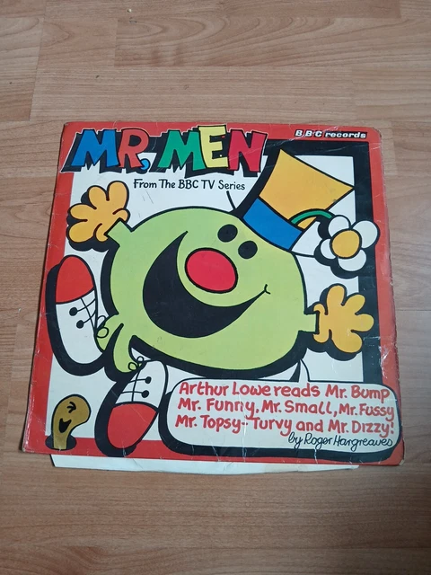 MR MEN LP vinyl Record Arthur Lowe BBC 1978 £6.99 - PicClick UK