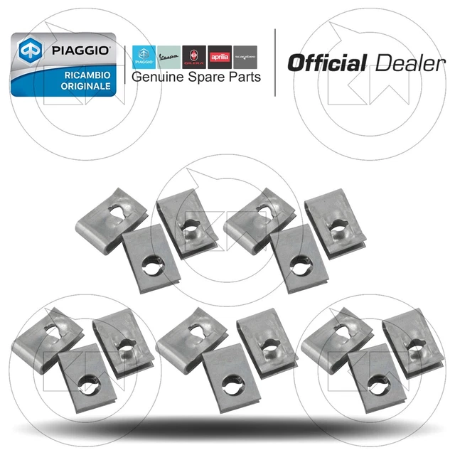 PIASTRINA FISSAGGIO CARENE Originale Gilera Nexus Euro3 250 2006 EUR 8 ...