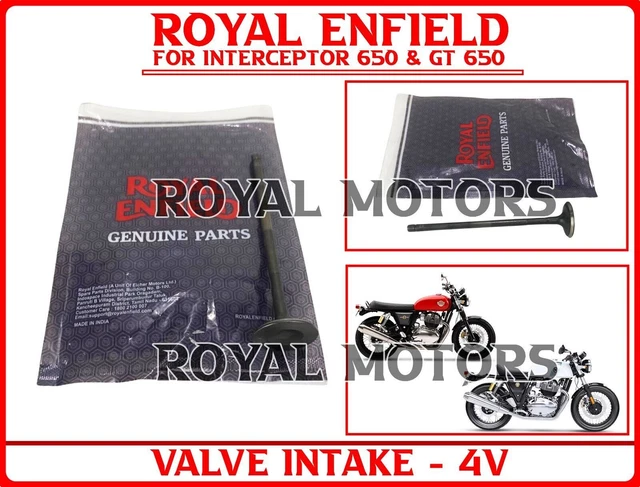 ROYAL ENFIELD VALVE INTAKE - 4V For Interceptor 650 & GT 650 - Express ...