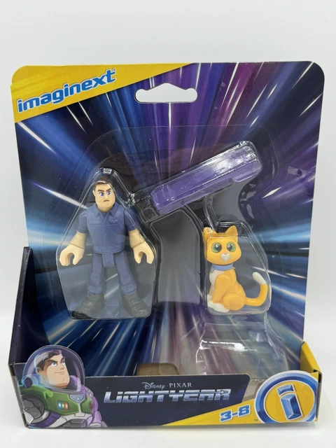 FISHER-PRICE IMAGINEXT DISNEY Pixar Lightyear Buzz Lightyear & Sox ...