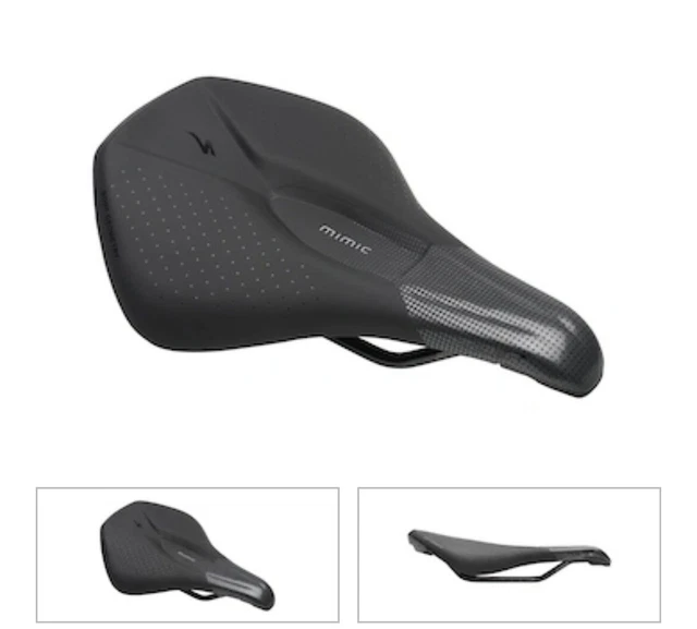 SPECIALIZED S-WORKS POWER with MIMIC Bike Saddle - Black, Size 155mm ...