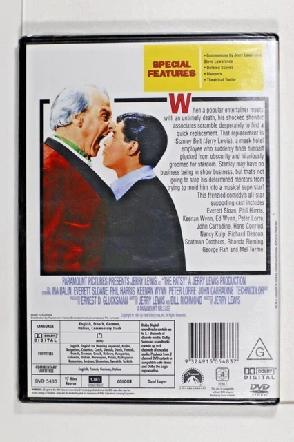 PATSY, THE JERRY Lewis Ina Balin Everett Sloane Phil Harris Keenan 1964 ...