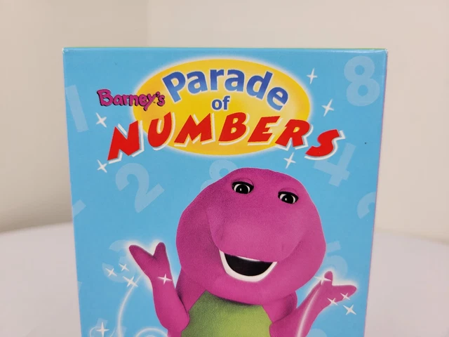 BANDE VIDÉO BARNEY & Friends Parade Of Numbers (VHS, 1996) enfant rare ...
