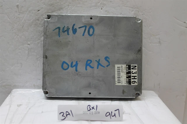 2004 MAZDA RX-8 MT Engine Control Unit ECU N3H618881L Module 947 3A1-B ...